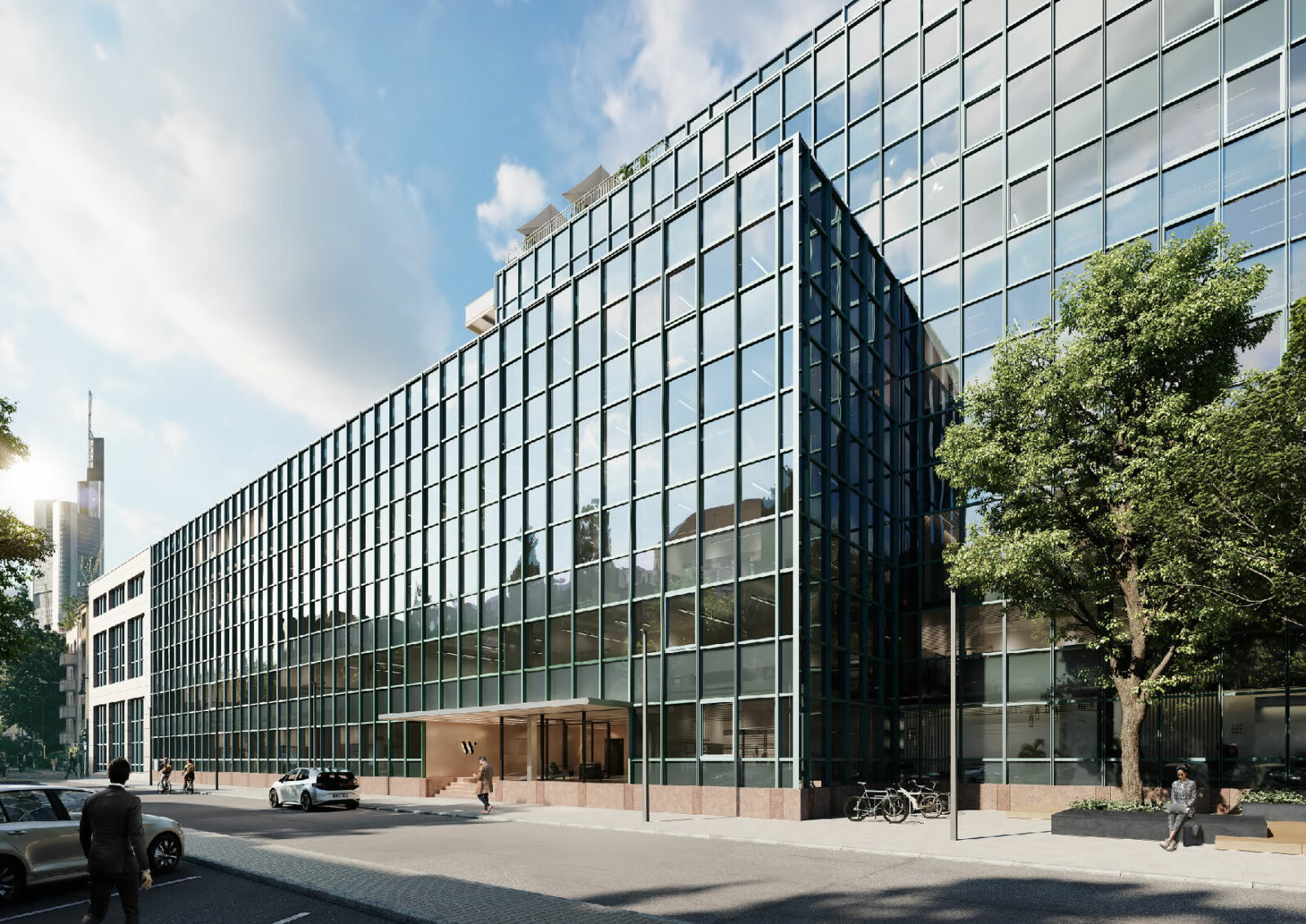 Frankfurt, Westend-Carree, Grüneburgweg - Leoff